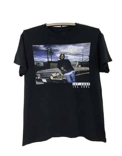 Ice Cube T Shirt Hip Hop Mens Black Ice Cube Boyz In The Hood Impala ...
