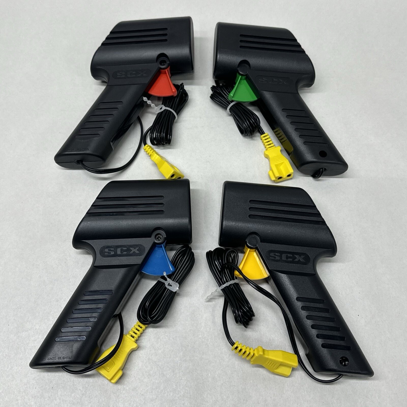 SCX 1/32 SLOT CAR ANALOG CONTROLLER SET 4x Set Pull ORIGINAL #86980 ...