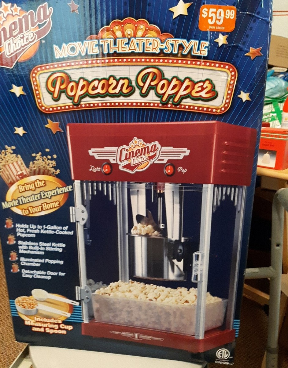 Movie Theater Style Popcorn Maker