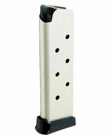 ProMag 45 ACP Colt 1911 8 Round Nickel Government Round Magazine ...