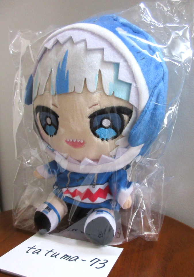 Hololive Friends With U Gawr Gura Plush Doll Toy Vtuber 21cm From Japan NEW | eBay