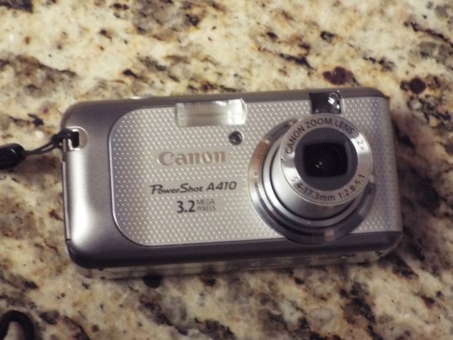 Canon PowerShot A410 3.2MP Digital Camera - Silver for sale online | eBay