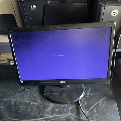 AOC e950Swn 185LM00013 Black 18 in Anti-Glare LED Backlit LCD Monitor ...