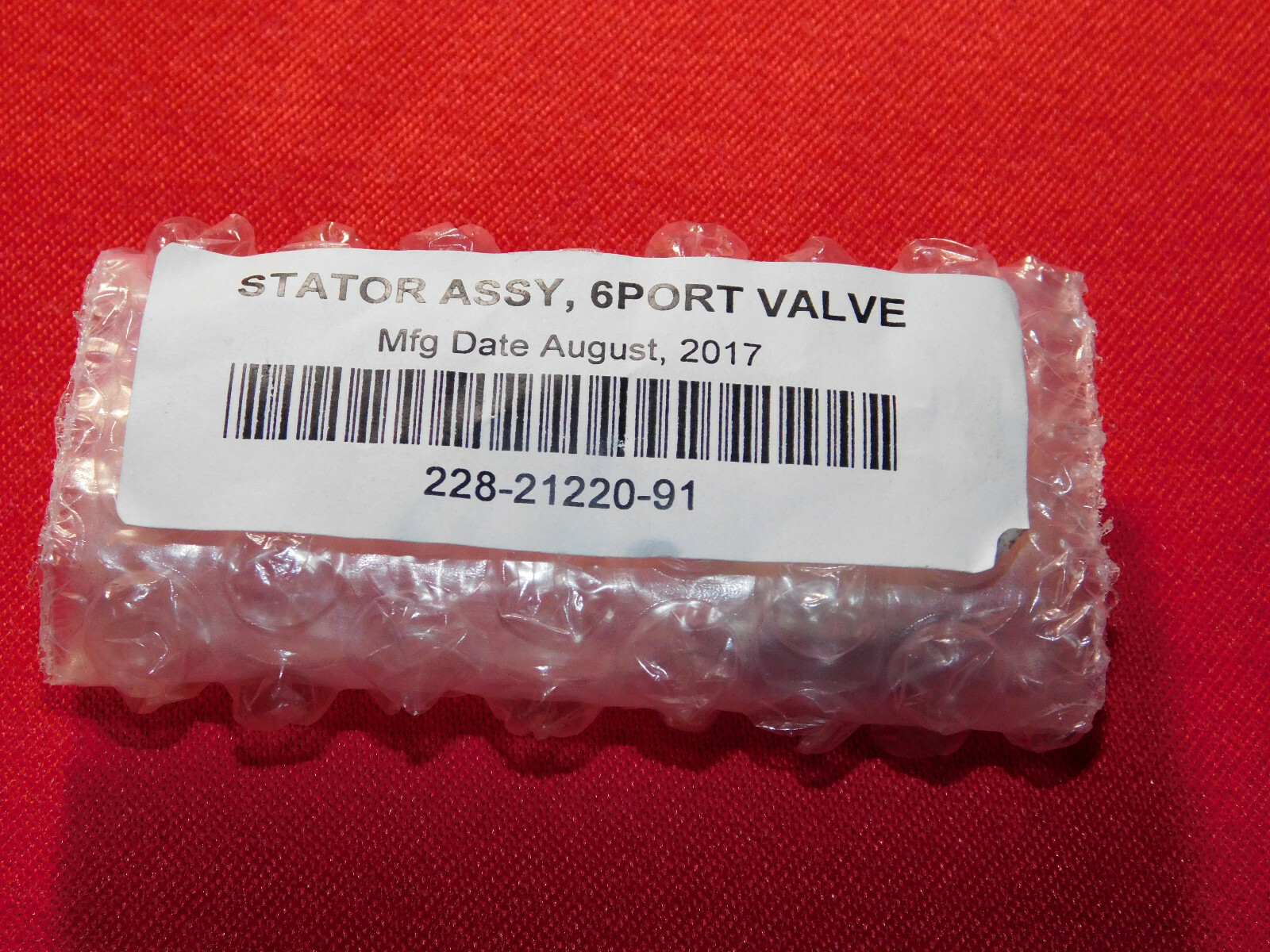 Shimadzu SIL-10A/AF, FCV-12AH/20AH2 6-Port Valve Stator; 228-21220-91 | eBay