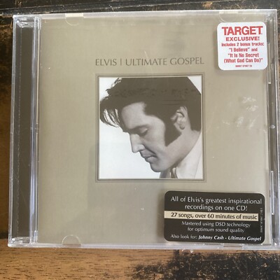 ELVIS PRESLEY: Ultimate Gospel (2007 CD, Bonus Tracks, Target Exclusive ...