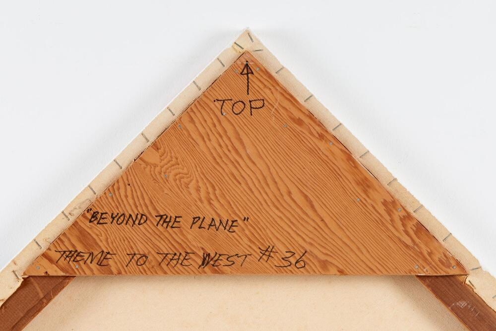 Kansas Artist Nick Dante Vaccaro Large Geometric Abstract Hard Edge ...