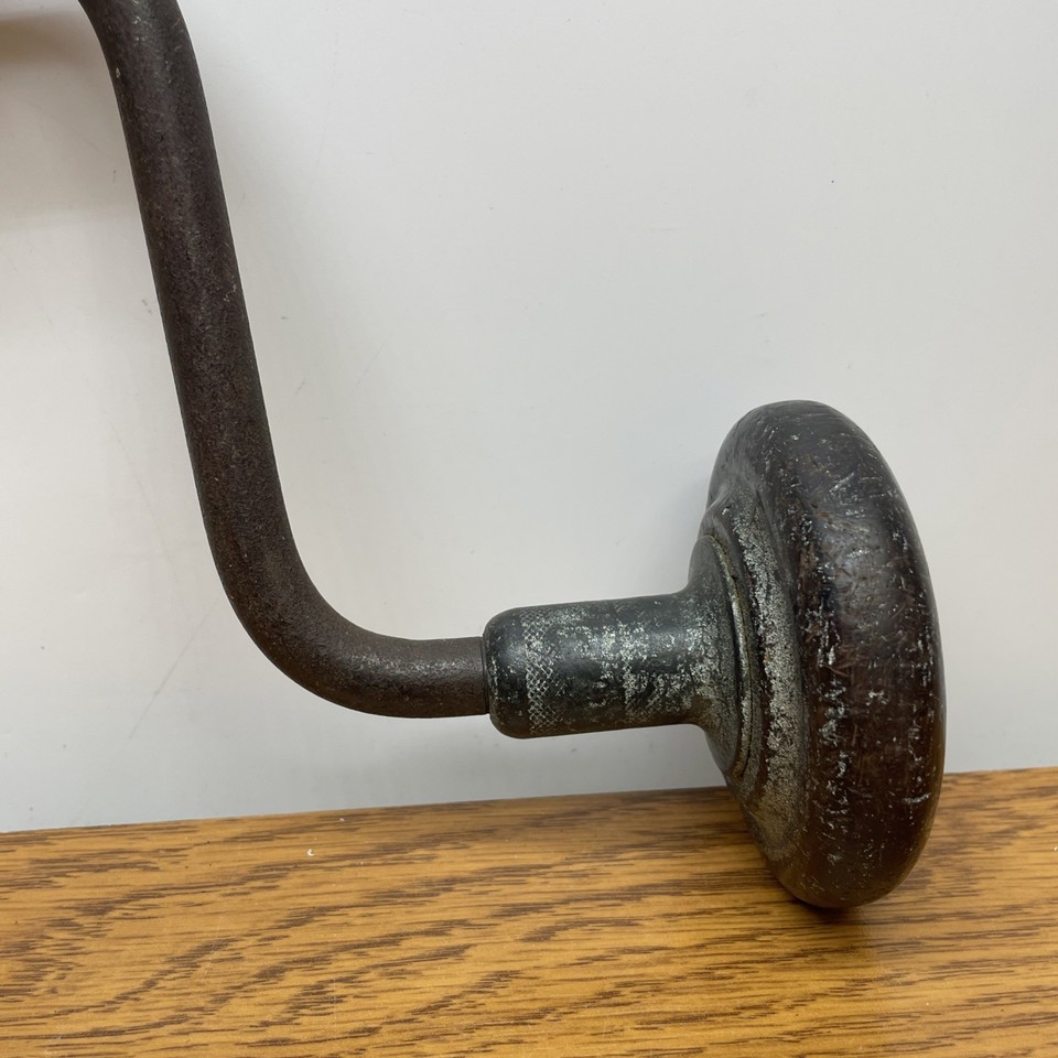 Vintage Lakeside 13 Inch Ratcheting Hand Drill Bit Brace Auger Tool ...