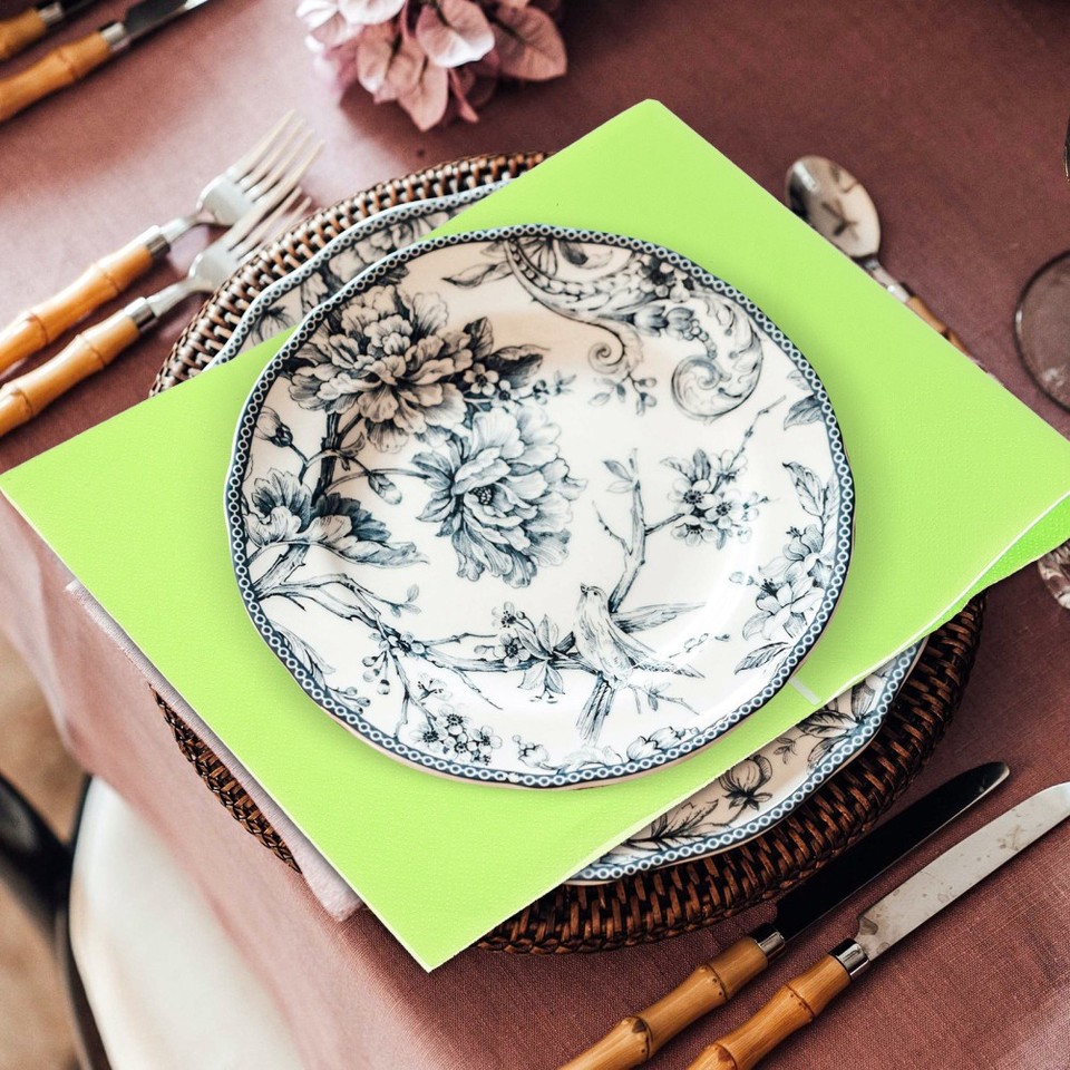 20pcs Solid-color Paper Napkin Dining Table Napkin Festival Party ...