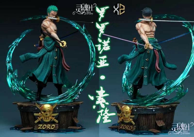 One Piece Roronoa Zoro Resin Model Soul studio GK Statue 1/6 35cm | eBay