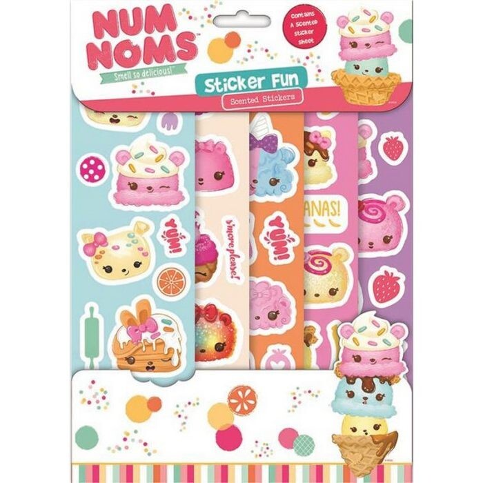 Num Noms Sticker Sheet (Pack of 5) (SG33380) | eBay