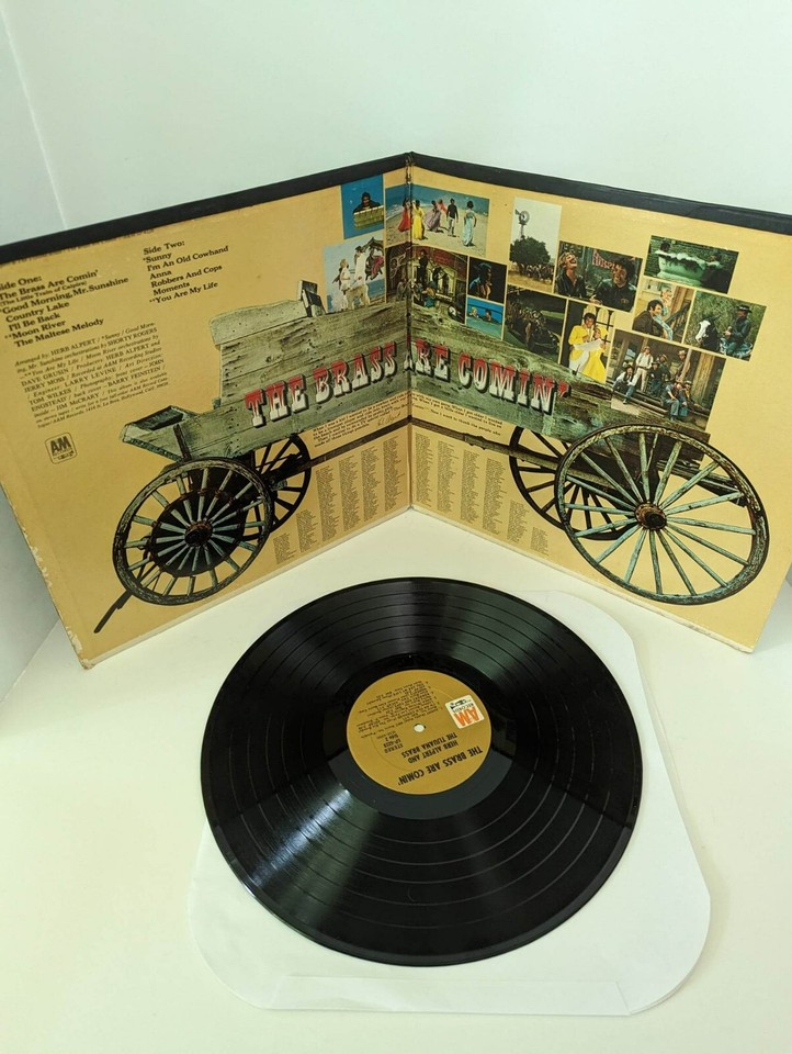 HERB ALPERT THE BRASS ARE COMIN' SP-4228 LP VINYL RECORD | eBay