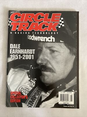 2001 June Circle Track Magazine Death Of A Legend Dale Earnhardt (MH919 ...