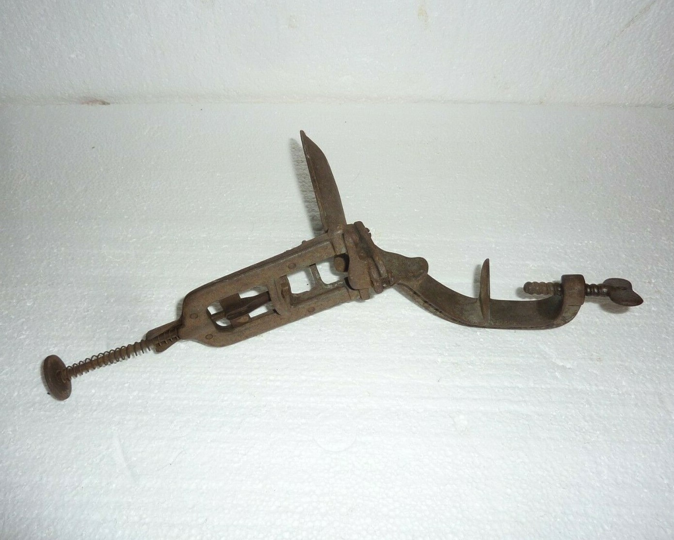 Antique Cast Iron Rollman Mfg. Co. Cherry Pitter Stoner Mount Joy PA. U ...