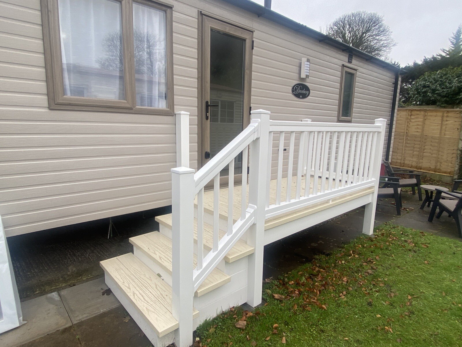 upvc caravan decking New 16ft X8ft | eBay UK