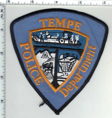 Tempe Police (Arizona) 1st Issue Shoulder Patch | eBay