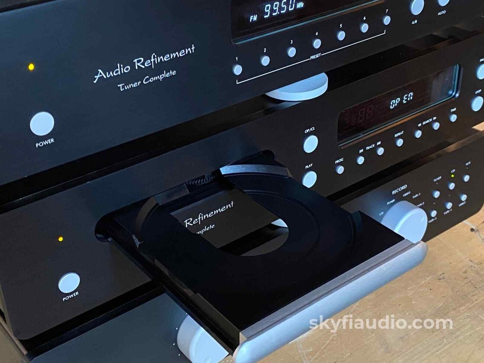 Audio Refinement Complete 3 Piece Set - Integrated Amp, CD, and Tuner ...