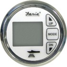Digital Depth Sounder, White w/Transom Mounted Transducer and ...
