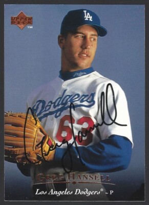 1995 Upper Deck Baseball #317 Greg Hansell IP autograph signed card | eBay