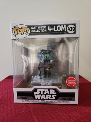 Funko Pop! Deluxe: Star Wars - Bounty Hunters Collection: 4-Lom ...