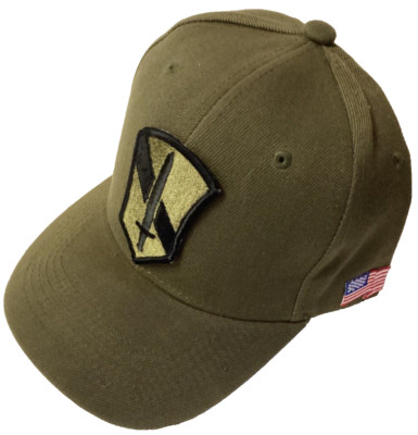 U.S. ARMY - 1ST FIELD FORCE Military Ball Cap - OD GREEN | eBay