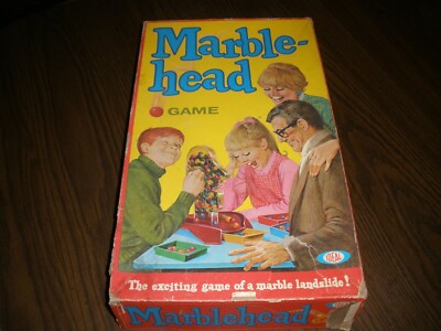 VINTAGE IDEAL MARBLEHEAD MARBLE FAMILY GAME 1969 | eBay