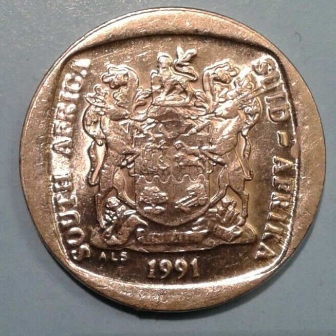 South Africa 1 Rand coin 1991 | eBay