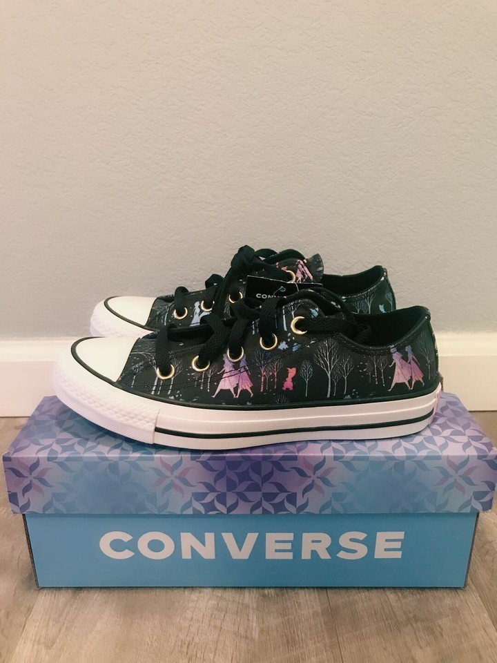 NEW Converse x Frozen 2 Chuck Taylor All Star Lo Enchanted Forest ...