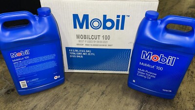 Mobil cut 100 Water Soluble Cutting Oil CASE OF 6 Gal Part # 121095 ...