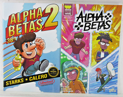 ALPHA BETAS #2-3 * What Not Comics Lot * 2022 Super Mario 2 Homage ...