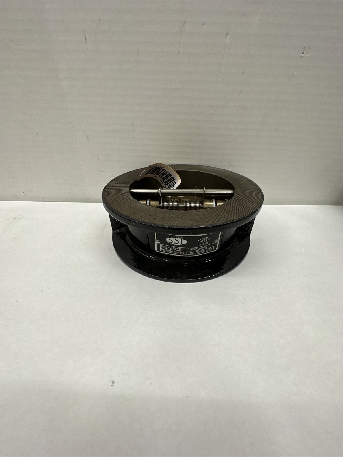 Spence Strainers International 125WTI 4" Wafer Double Door Check Valve ...