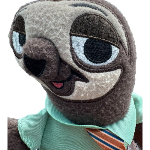 Disney Plush plush Zootopia Flash the sloth 10.5 Inches New | eBay