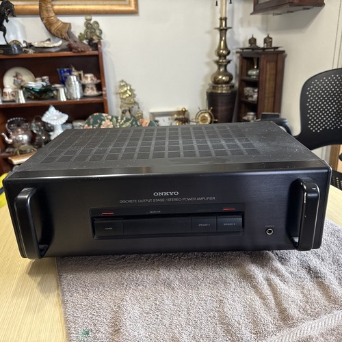 ONKYO M-501 Power Stereo Amplifier 2 channel 150W per Channel | eBay
