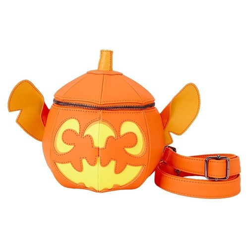 Loungefly x Stitch Pumpkin Head Figural Glow Crossbody Bag 671803519824 ...