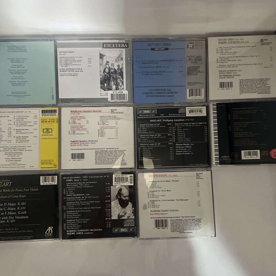 Lot of 43 Classical & Opera Music CDs – Orchestra, Composers Collection ...