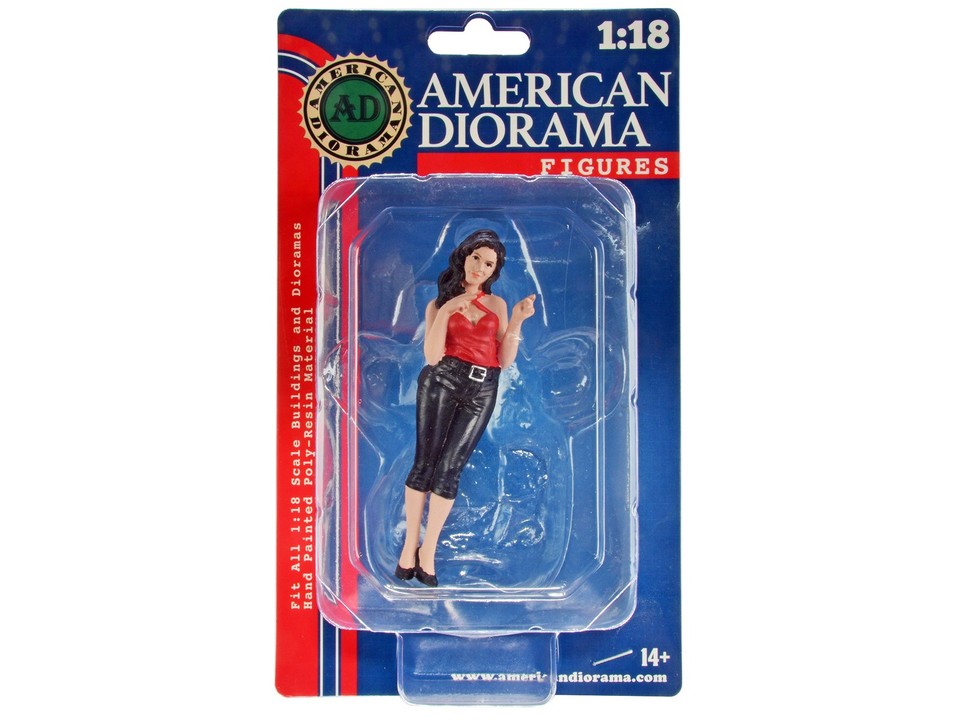 "Pin-Up Girls" Peggy Figure for 1/18 Scale Models by American Diorama ...