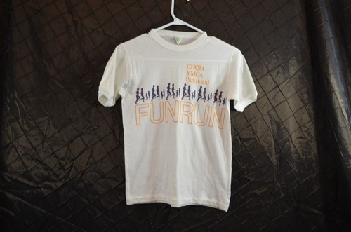 CHQM YMCA Park Board Fun Run Small White T-Shirt Evergreen Sportswear ...