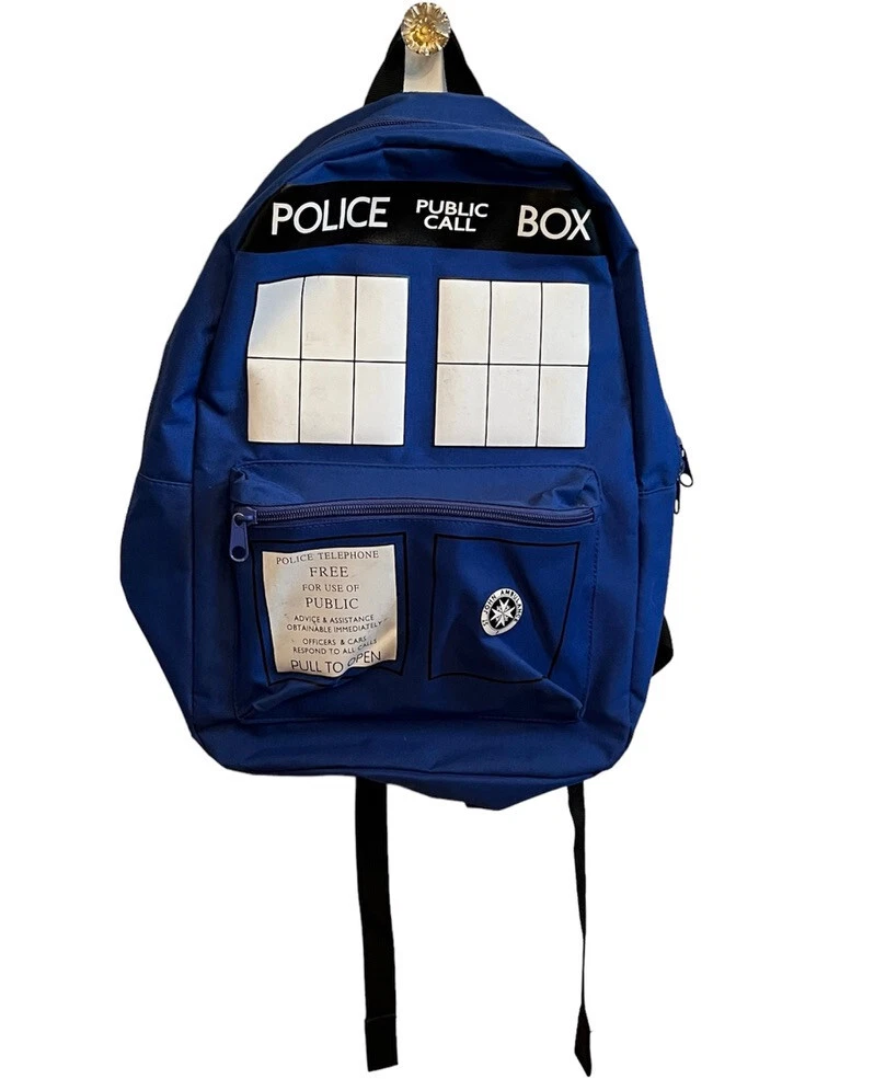 Doctor Who Tardis Back