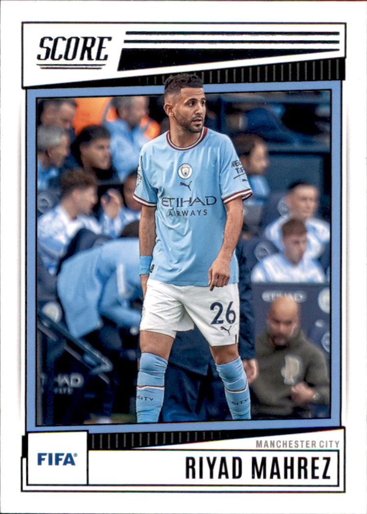 Panini Trading Card 184 - Riyad Mahrez - SCORE 2022/2023 | eBay