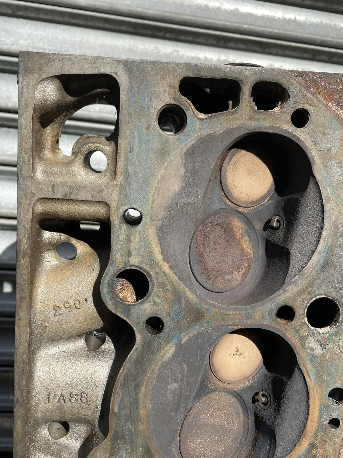 1970 Big Block Chevy BBC 396 402 454 Oval Port Heads 3964290 290 D-3-70 ...