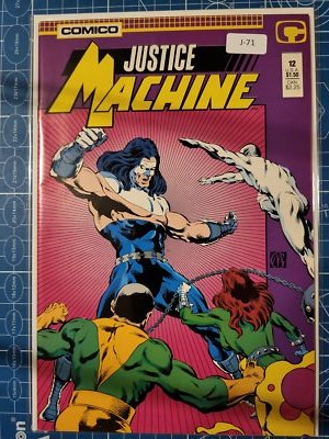 JUSTICE MACHINE #12 VOL. 2 8.0+ COMICO COMIC BOOK J-71 | eBay