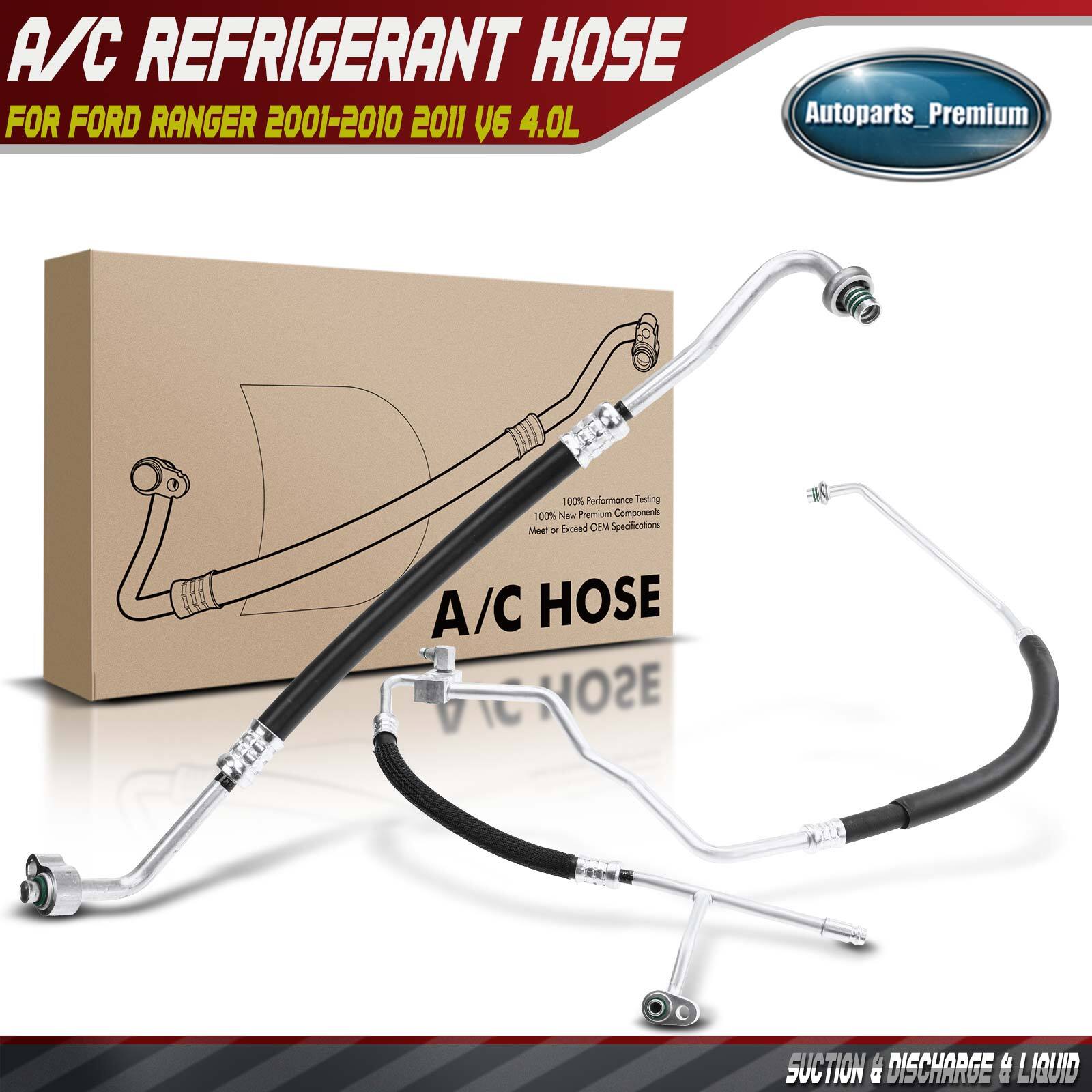 Suction & Discharge & Liquid Line for Ford Ranger 2001-2010 2011 V6 4 ...