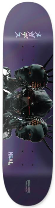 Primitive x Megadeth Threat Robert Neal 8.38 Skateboard Deck | eBay