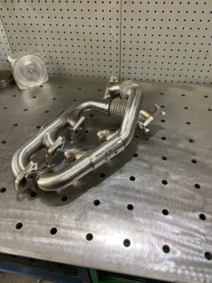 Exhaust manifold OM 642 Ready-made set left and right side | eBay