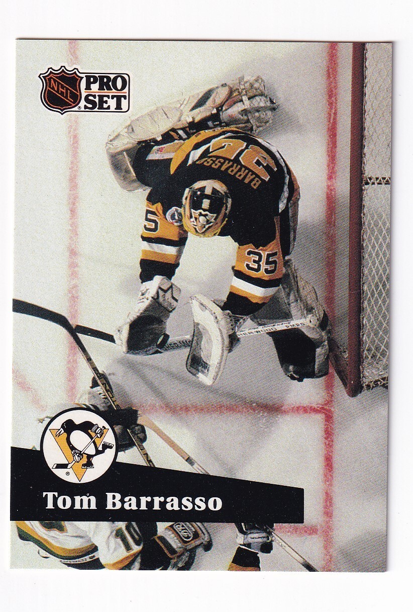 Tom Barrasso 1991-92 Pro-Set Card #186 | eBay