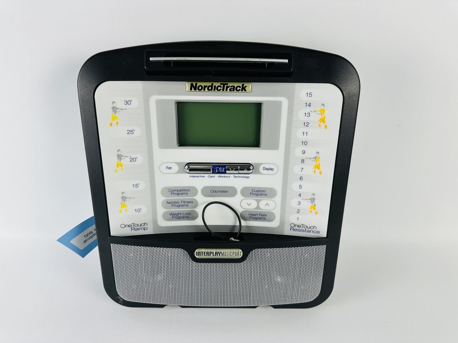 NordicTrack AudioStrider 800 Elliptical Display Console Panel (CP331 ...