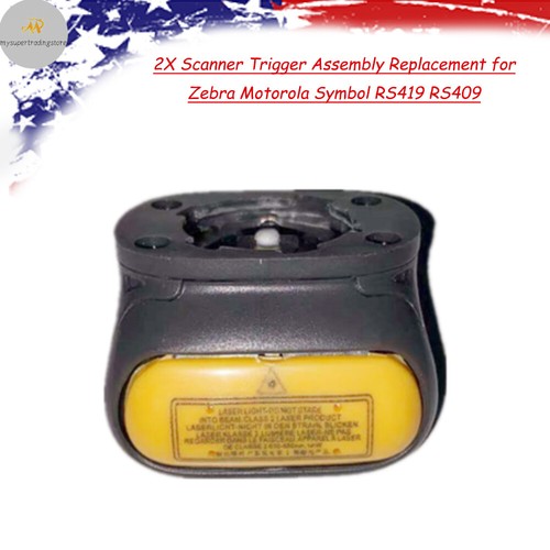 2X Scanner Trigger Assembly Replacement for Zebra Motorola Symbol RS419 ...