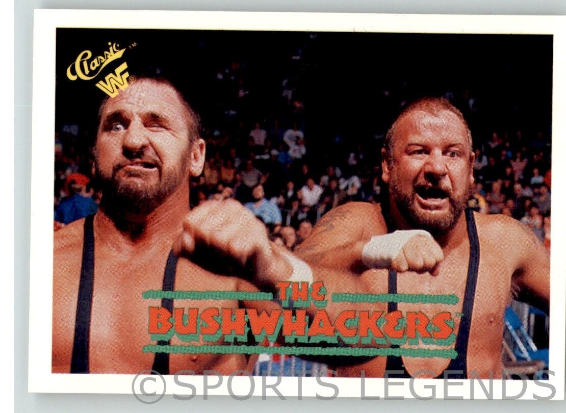 1990 Classic WWF WWE #132 Bushwhackers | eBay