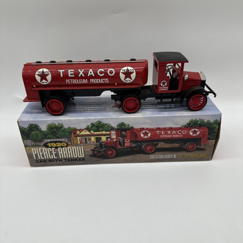 Lot Of 6 Texaco Cast Metal Vehicles With Boxes/ All Banks/ All Texaco ...