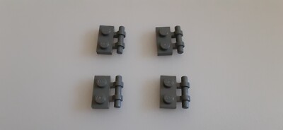 Lego Parts-Plate, Modified 1x2 W/ Bar Handle On Side (#2540)Dark Bluish ...