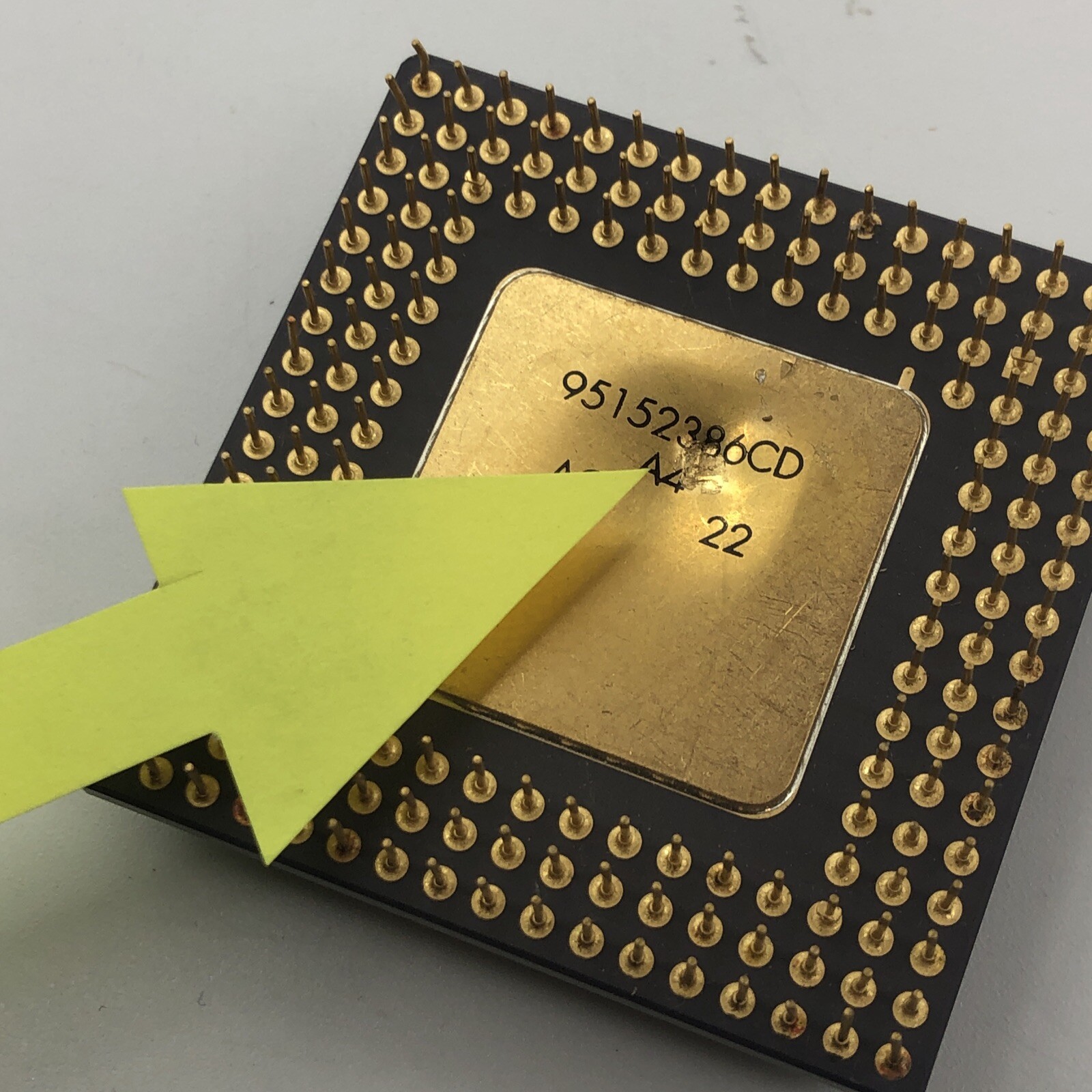 Intel 486 DX2 Overdrive 50MHZ DX2ODP50 SZ932 i486 CPU Processor Vintage ...